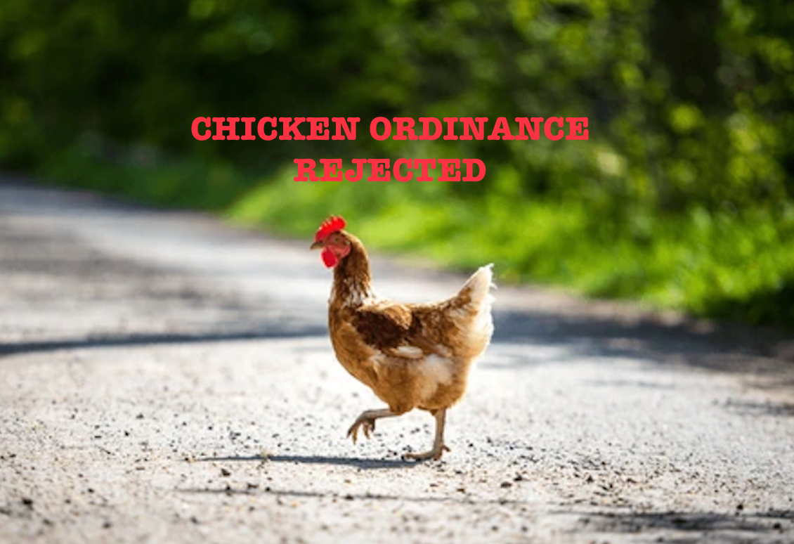 UPDATE: Sky falls on chicken ordinance – Mandeville Daily